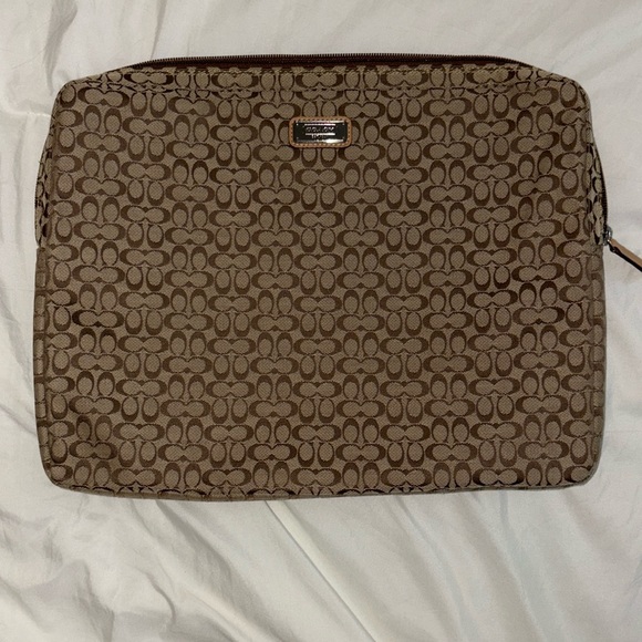 Coach | Accessories | Authentic Coach Laptop Sleeve Case Bag | Poshmark
